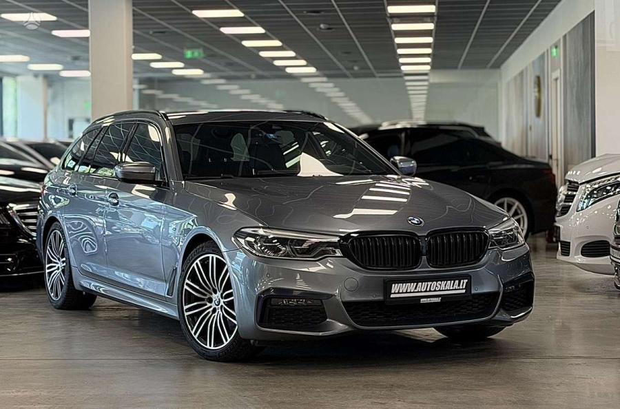 Pelēks BMW 520 2018 Klaipėda, ar dzinēja tilpumu 2.00 L un nobraukumu 270 tūkst. km par 19900 €, foto 14 vietnē AUTOMOTO.COM.LV