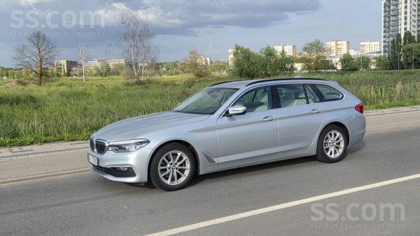 Grey BMW 520 2018 in Riga, with an engine capacity of 2.00 L and mileage of 178 thousand km for 21000 €, photo 4 on AUTOMOTO.COM.LV