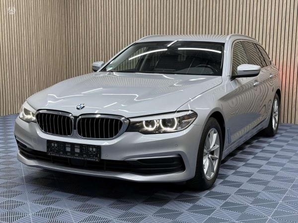 Grey BMW 520 2018 in Marijampole, with an engine capacity of 2.00 L and mileage of 303 thousand km for 14999 €, photo 4 on AUTOMOTO.COM.LV