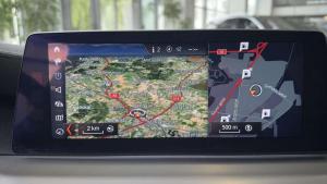 Grey BMW 520 2018 in Marijampole, with an engine capacity of 2.00 L and mileage of 205 thousand km for 16250 €, photo 27 on AUTOMOTO.COM.LV