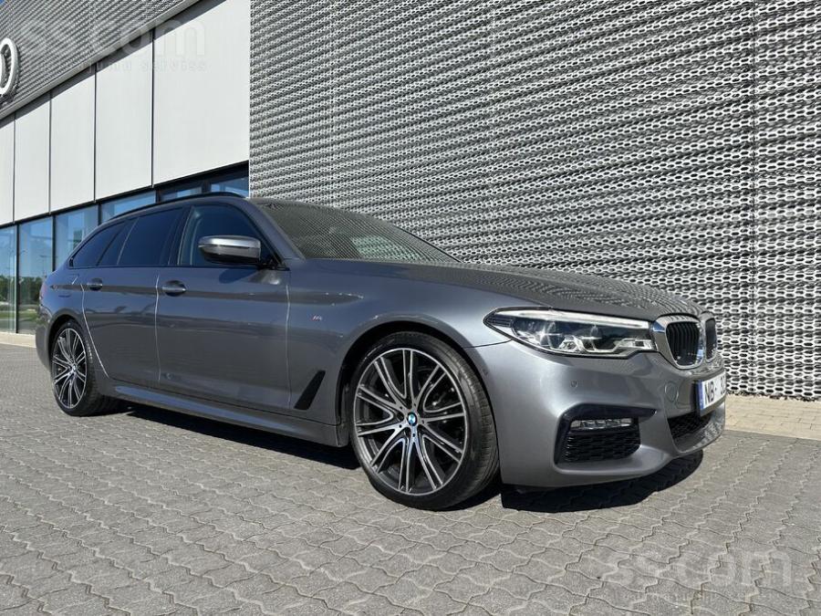 Pelēks BMW 520 2018 Rīga, ar dzinēja tilpumu 2.00 L un nobraukumu 277 tūkst. km par 19250 €, foto 1 vietnē AUTOMOTO.COM.LV