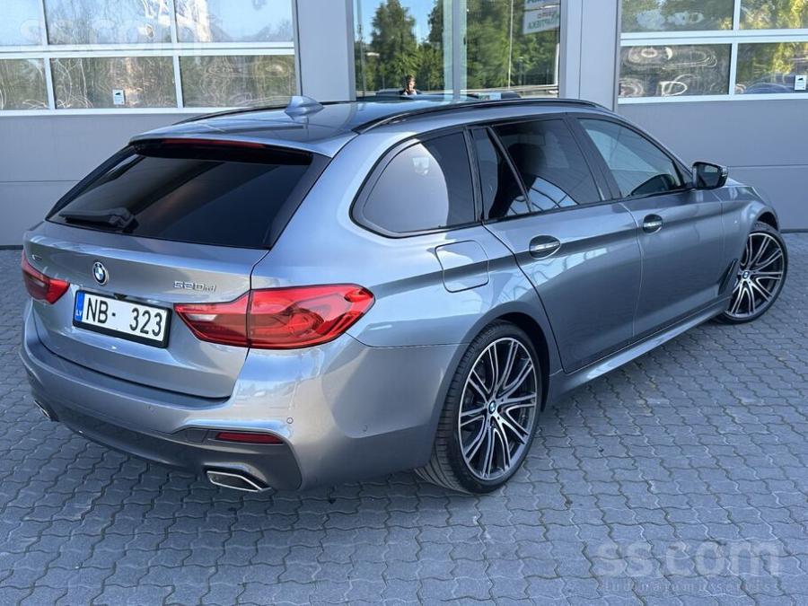 Pelēks BMW 520 2018 Rīga, ar dzinēja tilpumu 2.00 L un nobraukumu 277 tūkst. km par 19250 €, foto 5 vietnē AUTOMOTO.COM.LV