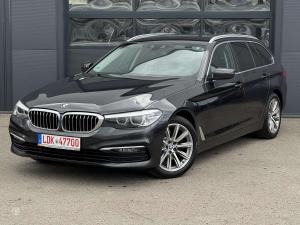 Grey BMW 520 2018 in Jonava, with an engine capacity of 2.00 L and mileage of 299 thousand km for 12799 €, photo 3 on AUTOMOTO.COM.LV