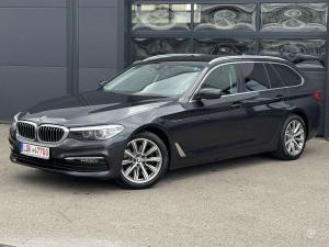 Grey BMW 520 2018 in Jonava, with an engine capacity of 2.00 L and mileage of 299 thousand km for 12799 €, photo 4 on AUTOMOTO.COM.LV