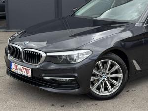 Grey BMW 520 2018 in Jonava, with an engine capacity of 2.00 L and mileage of 299 thousand km for 12799 €, photo 5 on AUTOMOTO.COM.LV