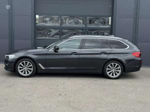 Grey BMW 520 2018 in Jonava, with an engine capacity of 2.00 L and mileage of 299 thousand km for 12799 €, photo 6 on AUTOMOTO.COM.LV