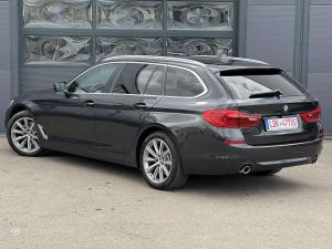 Grey BMW 520 2018 in Jonava, with an engine capacity of 2.00 L and mileage of 299 thousand km for 12799 €, photo 7 on AUTOMOTO.COM.LV