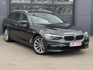 Grey BMW 520 2018 in Jonava, with an engine capacity of 2.00 L and mileage of 299 thousand km for 12799 €, photo 15 on AUTOMOTO.COM.LV
