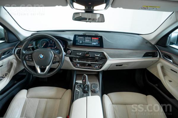 Pelēks BMW 520 2018 Rīga, ar dzinēja tilpumu 2.00 L un nobraukumu 178 tūkst. km par 17990 €, foto 7 vietnē AUTOMOTO.COM.LV