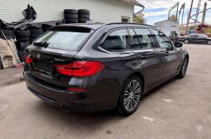 Grey BMW 520 2019 in Jurmala, with an engine capacity of 2.00 L and mileage of 174 thousand km for 13900 €, photo 4 on AUTOMOTO.COM.LV