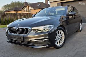 Grey BMW 520 2019 in Druskininkai, with an engine capacity of 2.00 L and mileage of 128 thousand km for 18150 €, photo 3 on AUTOMOTO.COM.LV
