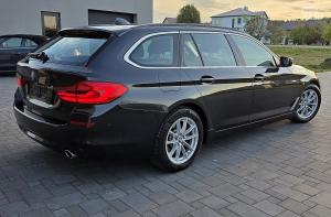 Grey BMW 520 2019 in Druskininkai, with an engine capacity of 2.00 L and mileage of 128 thousand km for 18150 €, photo 6 on AUTOMOTO.COM.LV
