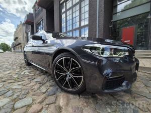 Pelēks BMW 520 2019 Rīga, ar dzinēja tilpumu 2.00 L un nobraukumu 183 tūkst. km par 24499 €, foto  vietnē AUTOMOTO.COM.LV