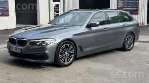 Grey BMW 520 2019 in Riga, with an engine capacity of 2.00 L and mileage of 109 thousand km for 21500 €, photo 3 on AUTOMOTO.COM.LV