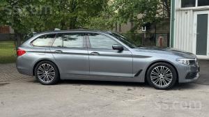Grey BMW 520 2019 in Riga, with an engine capacity of 2.00 L and mileage of 109 thousand km for 21500 €, photo 5 on AUTOMOTO.COM.LV