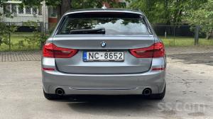Grey BMW 520 2019 in Riga, with an engine capacity of 2.00 L and mileage of 109 thousand km for 21500 €, photo 8 on AUTOMOTO.COM.LV