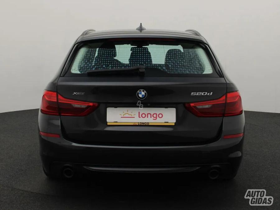 Pelēks BMW 520 2019 Viļņa, ar dzinēja tilpumu 2.00 L un nobraukumu 149 tūkst. km par 21199 €, foto 6 vietnē AUTOMOTO.COM.LV