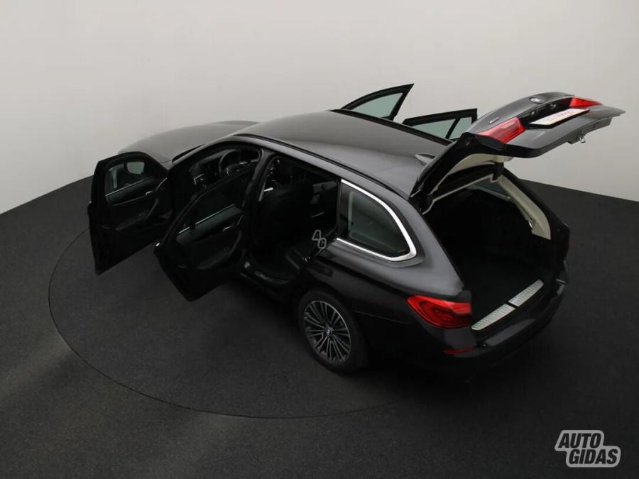 Pelēks BMW 520 2019 Viļņa, ar dzinēja tilpumu 2.00 L un nobraukumu 149 tūkst. km par 21199 €, foto 14 vietnē AUTOMOTO.COM.LV
