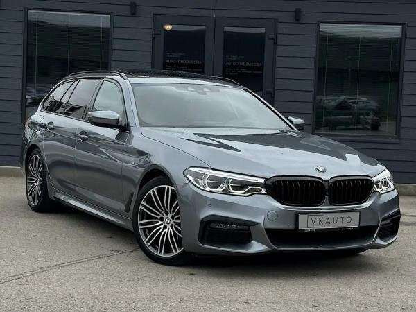 Pelēks BMW 520 2019 Jelgava, ar dzinēja tilpumu 2.00 L un nobraukumu 220 tūkst. km par 21900 €, foto  vietnē AUTOMOTO.COM.LV