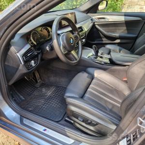 Grey BMW 520 2019 in Daugavpils, with an engine capacity of 2.00 L and mileage of 285 thousand km for 19850 €, photo 24 on AUTOMOTO.COM.LV