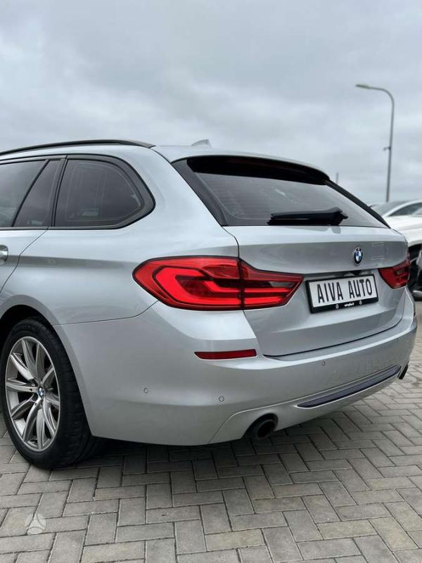 Grey BMW 520 2019 in Kaunas, with an engine capacity of 2.00 L and mileage of 227 thousand km for 18600 €, photo 7 on AUTOMOTO.COM.LV