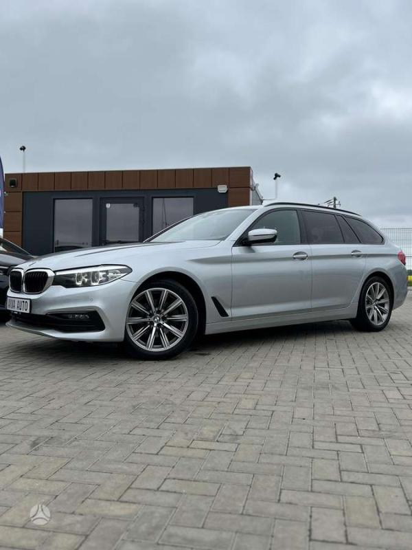 Grey BMW 520 2019 in Kaunas, with an engine capacity of 2.00 L and mileage of 227 thousand km for 18600 €, photo 9 on AUTOMOTO.COM.LV