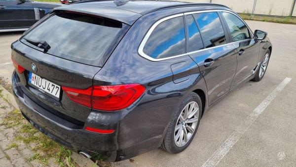 Grey BMW 520 2019 in Vilnius, with an engine capacity of 2.00 L and mileage of 194 thousand km for 19500 €, photo 5 on AUTOMOTO.COM.LV