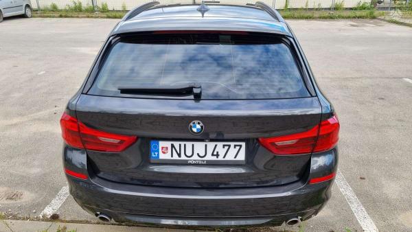 Grey BMW 520 2019 in Vilnius, with an engine capacity of 2.00 L and mileage of 194 thousand km for 19500 €, photo 6 on AUTOMOTO.COM.LV