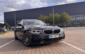 Pelēks BMW 520 2019 Rīga, ar dzinēja tilpumu 2.00 L un nobraukumu 184 tūkst. km par 22000 €, foto  vietnē AUTOMOTO.COM.LV