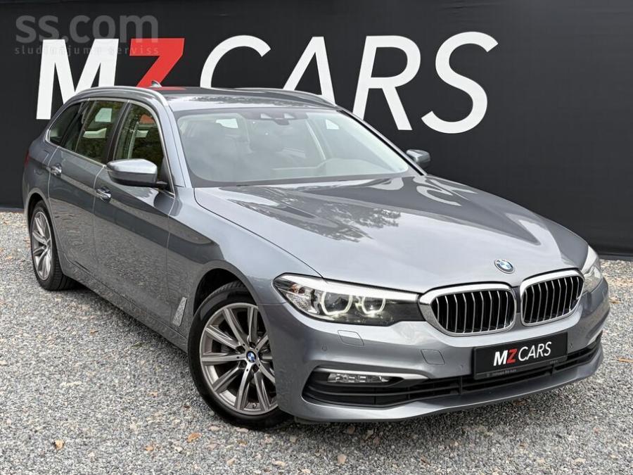 Grey BMW 520 2019 in Riga, with an engine capacity of 2.00 L and mileage of 199 thousand km for 15990 €, photo 3 on AUTOMOTO.COM.LV