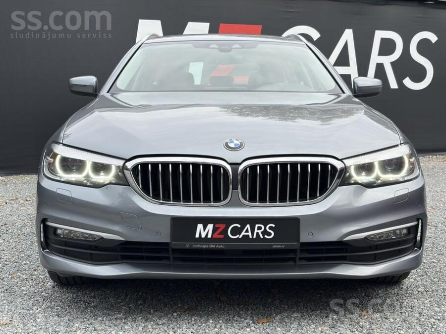 Grey BMW 520 2019 in Riga, with an engine capacity of 2.00 L and mileage of 199 thousand km for 15990 €, photo 4 on AUTOMOTO.COM.LV