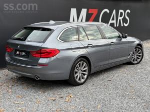Grey BMW 520 2019 in Riga, with an engine capacity of 2.00 L and mileage of 199 thousand km for 15990 €, photo 6 on AUTOMOTO.COM.LV
