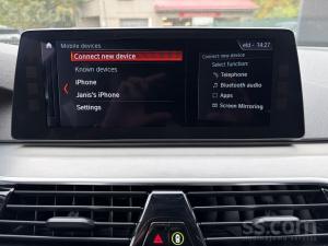Grey BMW 520 2019 in Riga, with an engine capacity of 2.00 L and mileage of 199 thousand km for 15990 €, photo 20 on AUTOMOTO.COM.LV