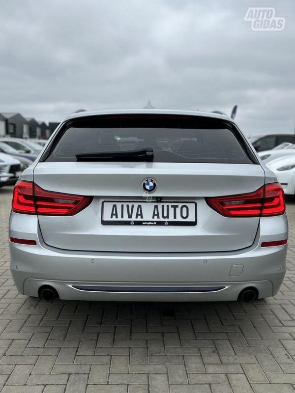 Grey BMW 520 2019 in Kaunas, with an engine capacity of 2.00 L and mileage of 227 thousand km for 17700 €, photo 5 on AUTOMOTO.COM.LV