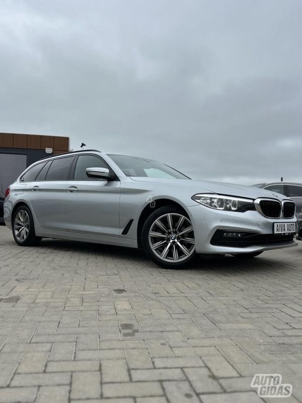 Grey BMW 520 2019 in Kaunas, with an engine capacity of 2.00 L and mileage of 227 thousand km for 17700 €, photo 6 on AUTOMOTO.COM.LV
