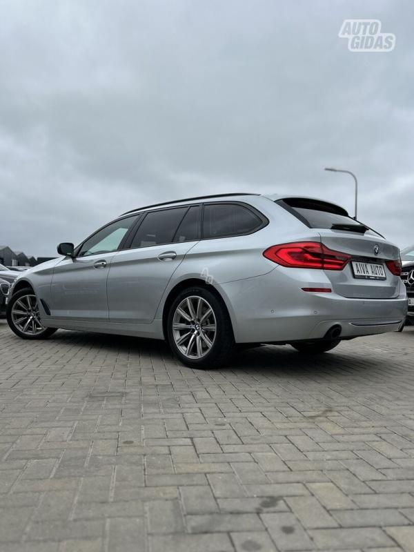 Grey BMW 520 2019 in Kaunas, with an engine capacity of 2.00 L and mileage of 227 thousand km for 17700 €, photo 9 on AUTOMOTO.COM.LV