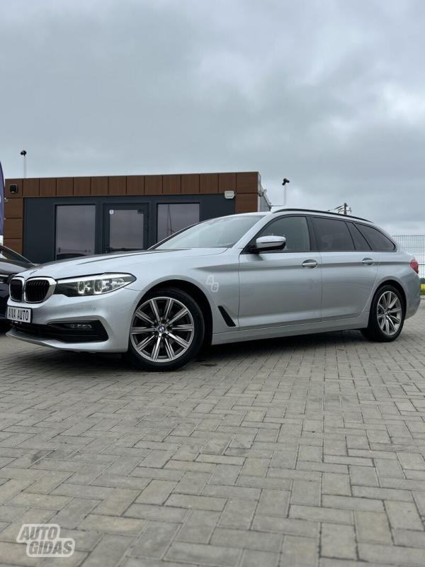 Grey BMW 520 2019 in Kaunas, with an engine capacity of 2.00 L and mileage of 227 thousand km for 17700 €, photo 10 on AUTOMOTO.COM.LV
