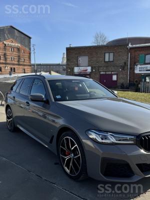 Grey BMW 520 2020 in Aizkraukle, with an engine capacity of 2.00 L and mileage of 112 thousand km for 37500 €, photo 1 on AUTOMOTO.COM.LV