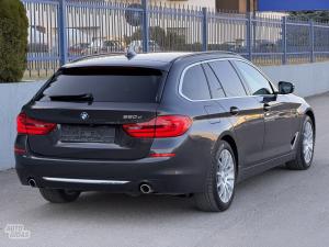 Grey BMW 520 2020 in Vilnius, with an engine capacity of 2.00 L and mileage of 191 thousand km for 23700 €, photo 8 on AUTOMOTO.COM.LV