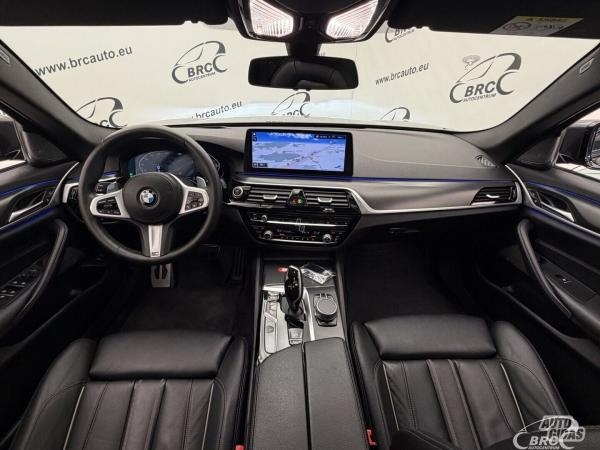 Pelēks BMW 520 2020 Avižieniai, ar dzinēja tilpumu 2.00 L un nobraukumu 212 tūkst. km par 24900 €, foto 3 vietnē AUTOMOTO.COM.LV