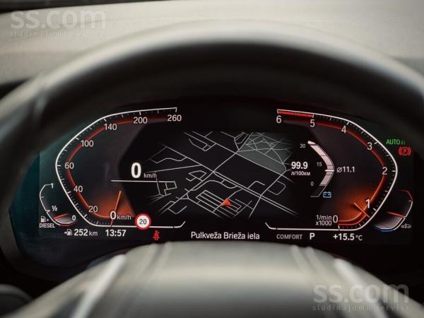Pelēks BMW 520 2020 Rīga, ar dzinēja tilpumu 2.00 L un nobraukumu 132 tūkst. km par 21799 €, foto 8 vietnē AUTOMOTO.COM.LV