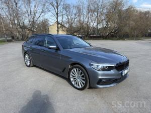 Grey BMW 520 2020 in Riga, with an engine capacity of 2.00 L and mileage of 69 thousand km for 19900 €, photo 3 on AUTOMOTO.COM.LV