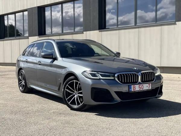 Grey BMW 520 2020 in Sigulda, with an engine capacity of 2.00 L and mileage of 169 thousand km for 24990 €, photo 3 on AUTOMOTO.COM.LV
