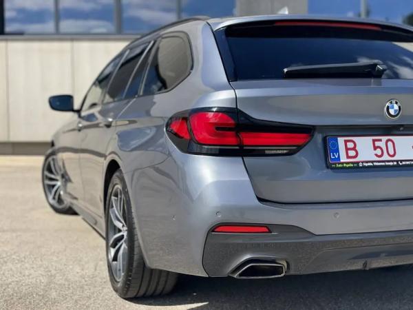 Grey BMW 520 2020 in Sigulda, with an engine capacity of 2.00 L and mileage of 169 thousand km for 24990 €, photo 10 on AUTOMOTO.COM.LV