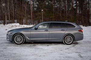 Pelēks BMW 520 2021 Elektrėnai, ar dzinēja tilpumu 2.00 L un nobraukumu 235 tūkst. km par 20900 €, foto 8 vietnē AUTOMOTO.COM.LV