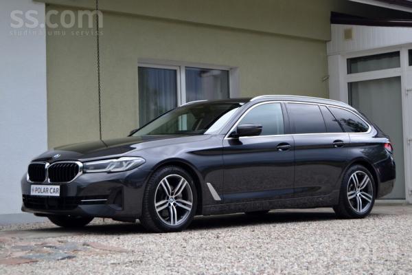 Grey BMW 520 2021 in Tukums, with an engine capacity of 2.00 L and mileage of 206 thousand km for 26990 €, photo 6 on AUTOMOTO.COM.LV