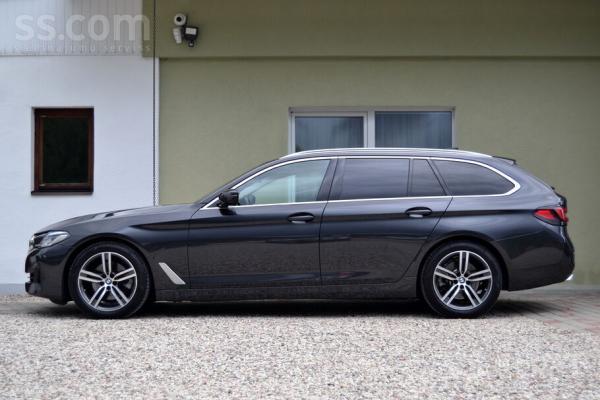 Grey BMW 520 2021 in Tukums, with an engine capacity of 2.00 L and mileage of 206 thousand km for 26990 €, photo 10 on AUTOMOTO.COM.LV
