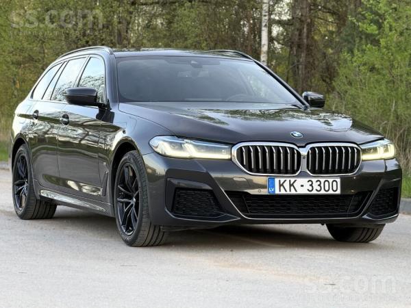Grey BMW 520 2021 in Valmiera, with an engine capacity of 2.00 L and mileage of 135 thousand km for 29900 €, photo 6 on AUTOMOTO.COM.LV