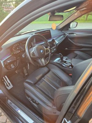 Grey BMW 520 2021 in Silute, with an engine capacity of 2.00 L and mileage of 0 thousand km for 20800 €, photo 12 on AUTOMOTO.COM.LV