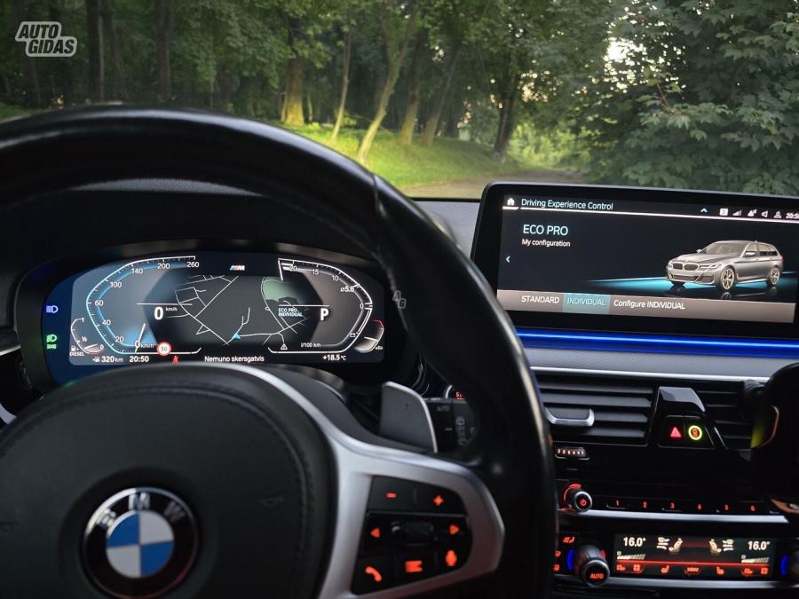 Grey BMW 520 2021 in Silute, with an engine capacity of 2.00 L and mileage of 0 thousand km for 20800 €, photo 20 on AUTOMOTO.COM.LV